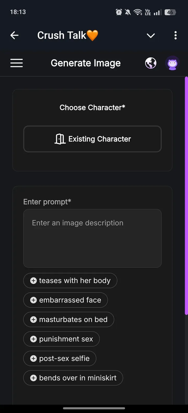 Crush Talk🧡 — Telegram Mini App